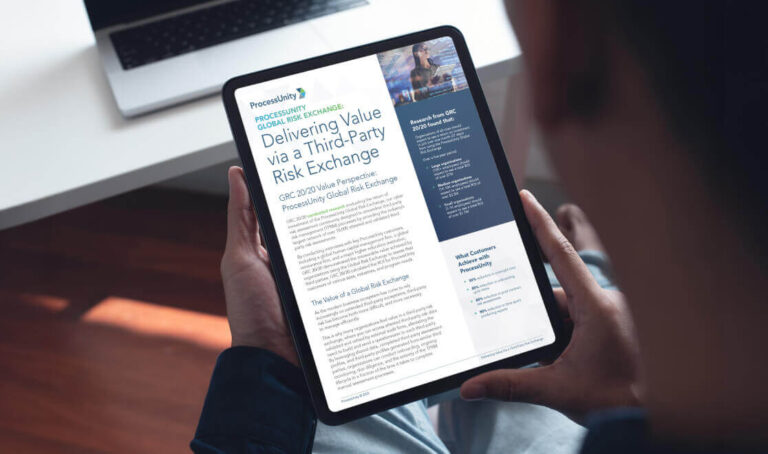 Global Risk Exchange | ProcessUnity